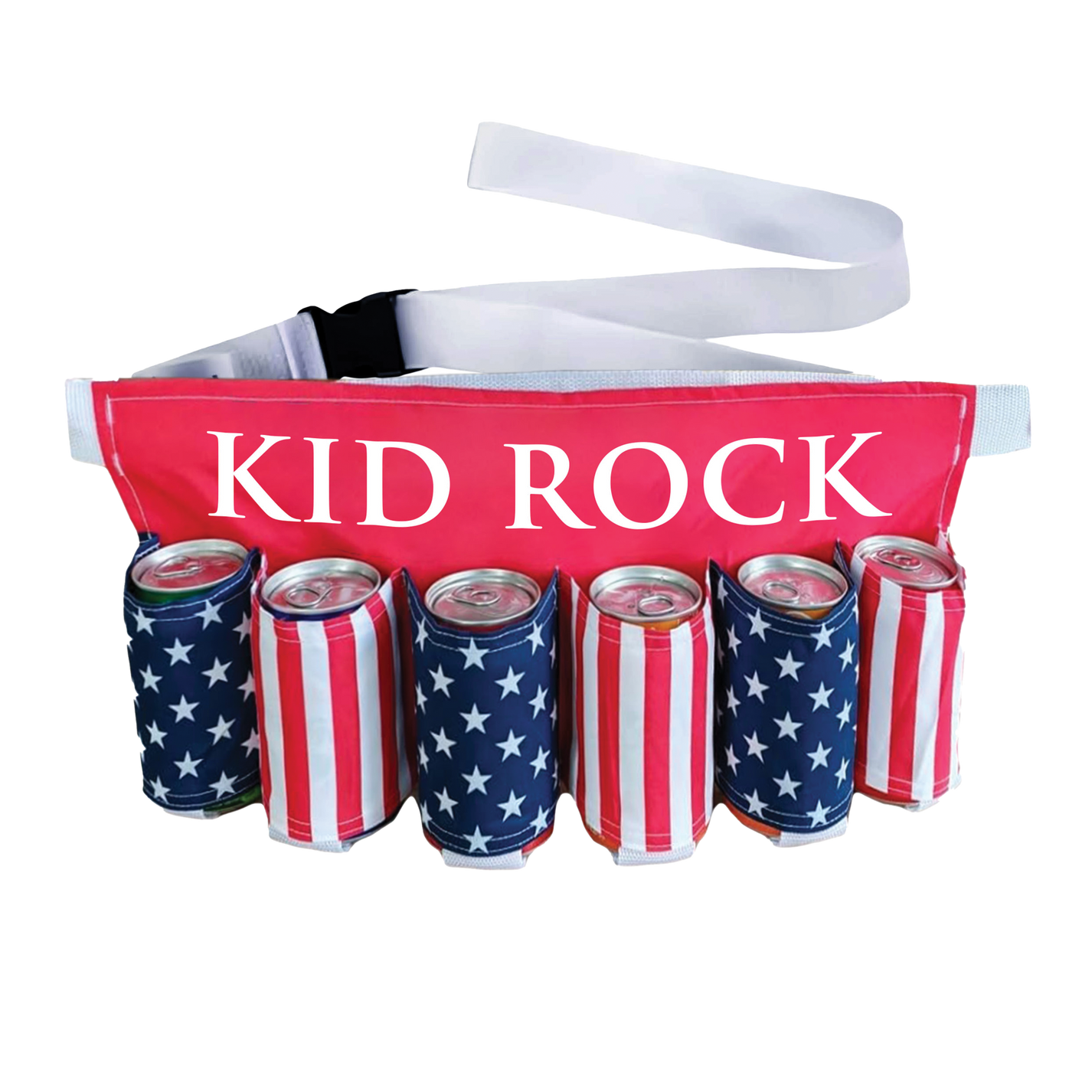 American Flag Beer Belt – Kid Rock Store